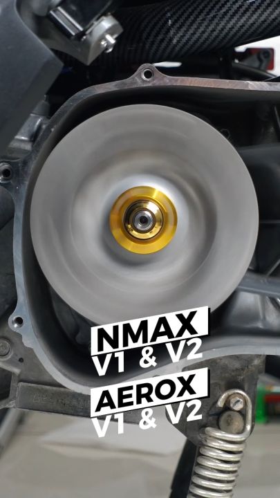 KNO Pulley Nut With Cnc Washer Titanium For Nmax Aerox v1 v2 | Lazada PH