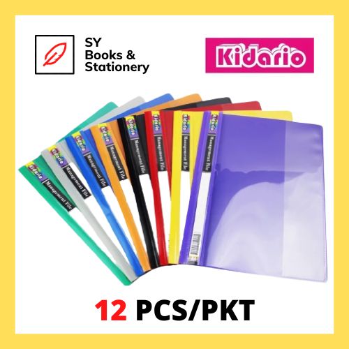 Kidario A4 Management File Folder / Paper Organizer Folder / Report ...