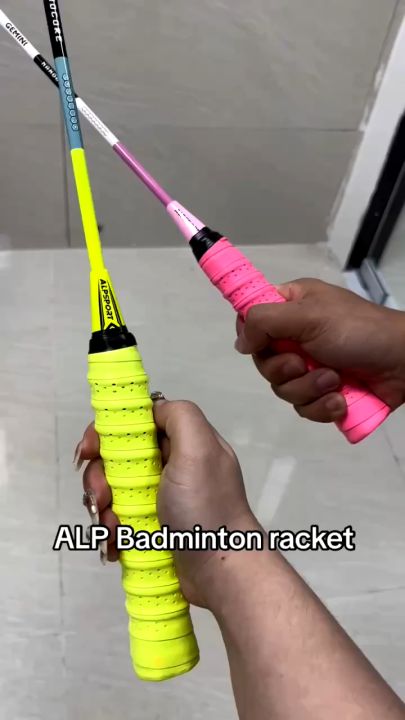 ALPSPORT GEMINI 4U 28lbs G5 Professional Sports Badminton Racket Set ...