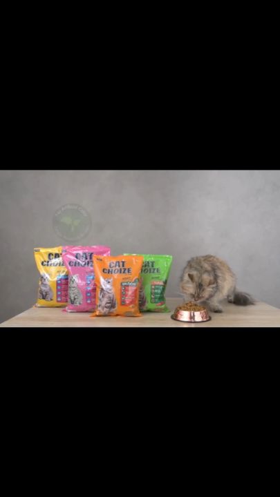 CAT CHOIZE KITTEN TUNA SALMON PINK KUNING 1 KG makanan pakan anak ...