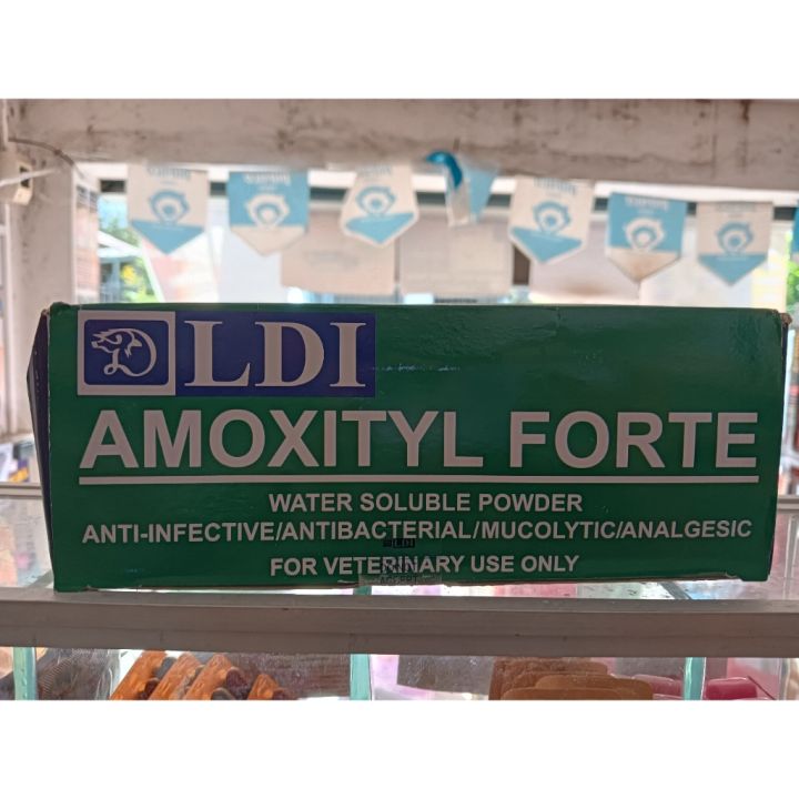 AMOXITYL FORTE 7G (1 BOX / 48 SACHET) FOR GAMEFOWL | Lazada PH