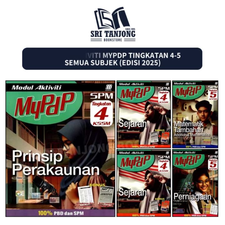 [ST] SASBADI 2025 : MODUL AKTIVITI MYPDP TINGKATAN 4 / TINGKATAN 5 ...