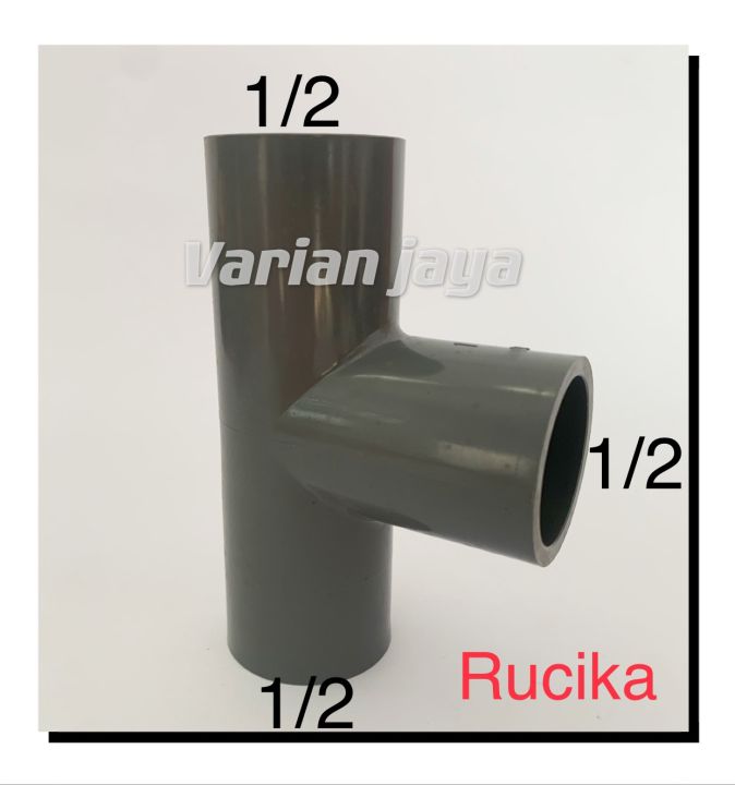 Tee 1/2 inch AW Sambungan Pipa Tee 1/2” inci | Lazada Indonesia