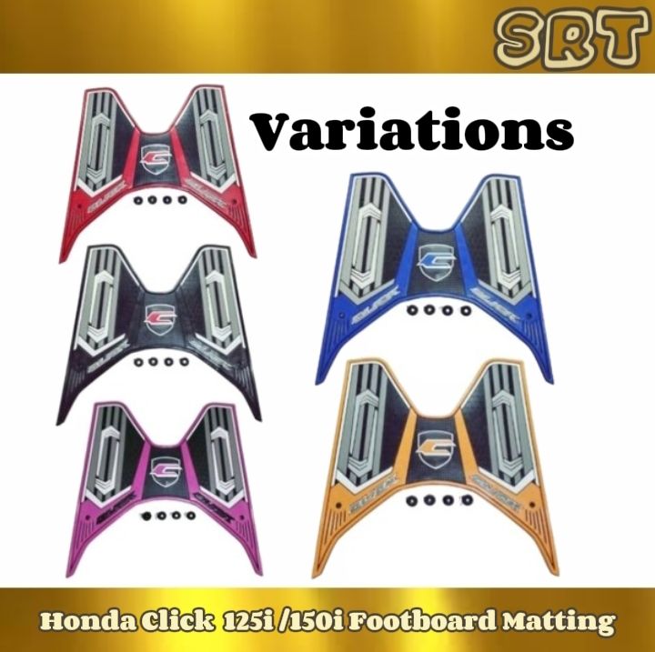Honda Click 125i / 150i V1 / V2 / V3 Imported Footboard Matting High ...