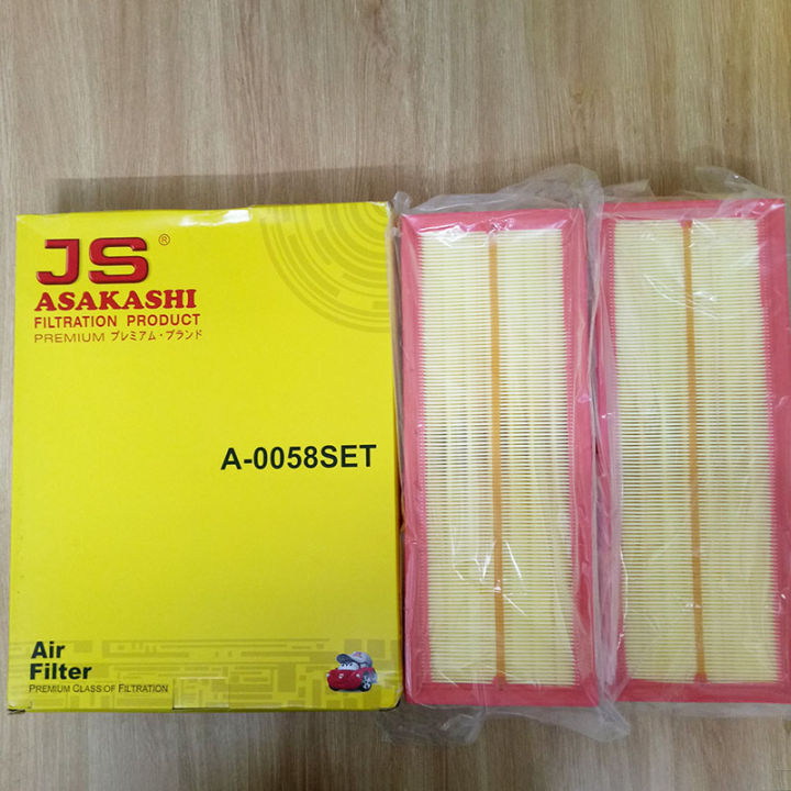 Bộ 2 lọc gió động cơ Mercedes-Benz C240 2000-2007 mã A0058SET của JS ...