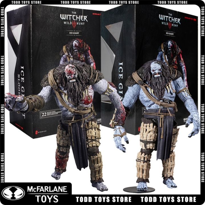 McFarlane Toys The Witcher 3: ICE GIANT, (BLOODIED), ICE GIANT, CIRI ...