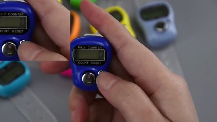 ⭐Bobastore⭐ Alat Hitung Digital Tasbih Elektronik Finger Tally Counter ...