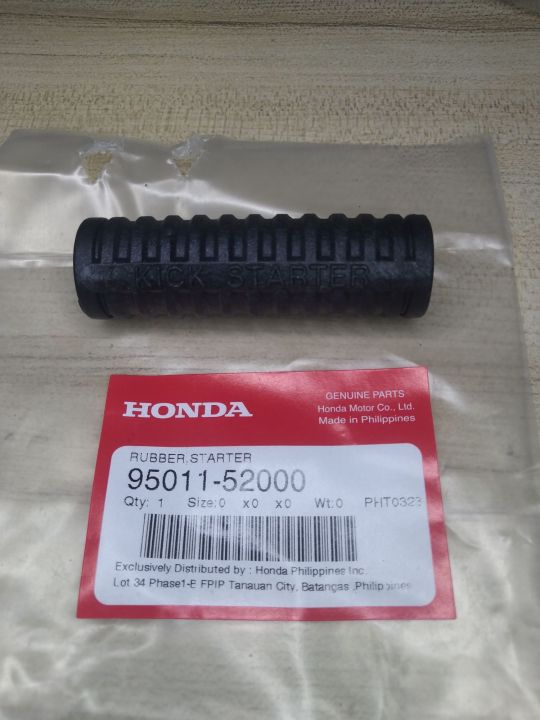 Kick starter rubber for tmx 155 / xrm 110 / xrm 125 / wave 100 / wave ...