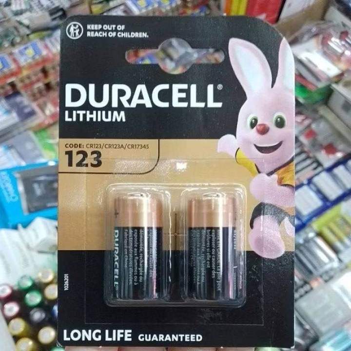 ถ่าน Duracell CR123A, DL123 Lithium 3V สำหรับเครื่อง AED ของใหม่ ของแท้ ...