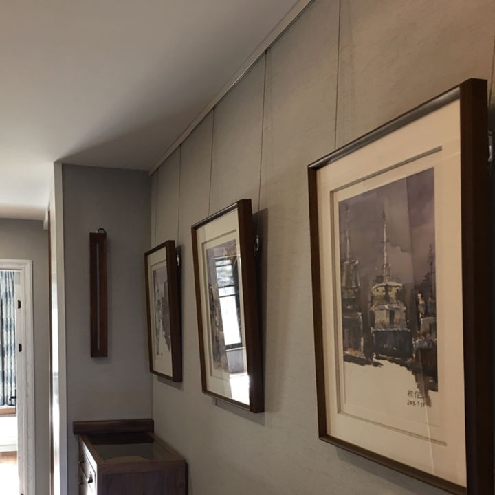 Art picture Hanging system Cliprail Complete picture frame hangers ...