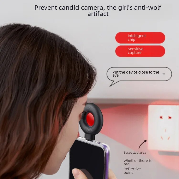 Portable Mini USB Hotel Infrared Anti-Spy Camera Detector Anti-Peeping ...