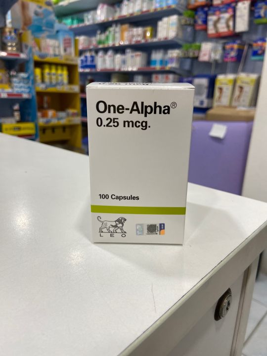 One-alpha 0.25mcg 100 capsules | Lazada