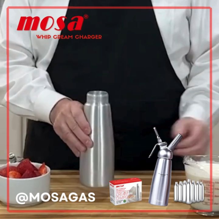 ราคาพิเศษ Mosa Gas วิปครีม 1 ลัง / 360 หลอด QuickWhip Micro Whip สำหรับ ...