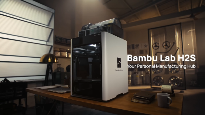 Bambu Lab H2S Large Format 3D Printer Your Personal Manufacturing Hub ...