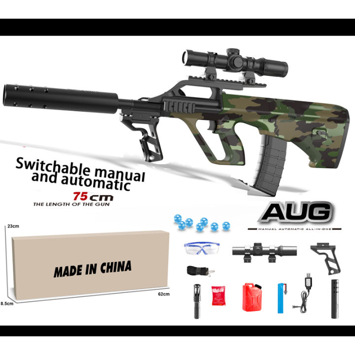 Automatic Toy PUBG AUG Model Gel Blasters for Adults Outdoor Yard ...