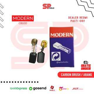 CARBON BRUSH / SPUL / COL / ARANG BOSTEL CB100 CB 100 CB-100 MODERN ...