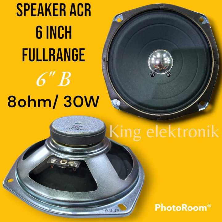SPEAKER 6 INCH ACR FULLRANGE BSV (harga sudah termasuk packing ...