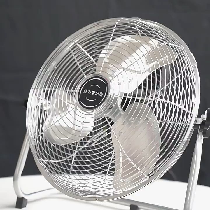 Aluminum Mini Industrial Fan Inverter Electric Fan Desk Fan 4-Speed ...