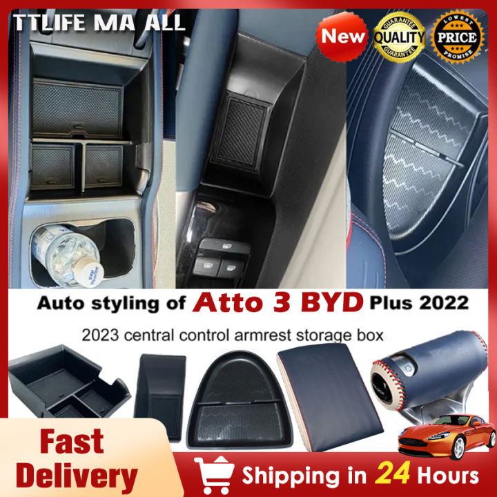 🚗In Stock+Fast Delivery🚗BYD Accessories Car Center Console Btorage Box ...