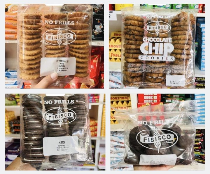 Fibisco Cookies No Frills Chocolate Chip Cookies, Butter Cookies Rounds ...