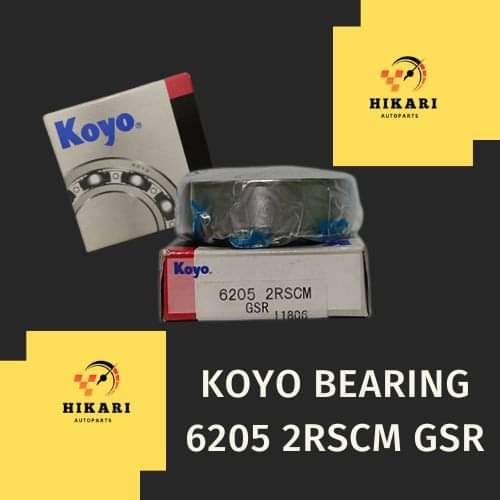 Koyo Bearing 6205 2RSCM GSR | Lazada PH