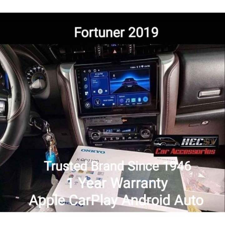 Onkyo Android Head Unit Stereo 9" Same Factory Nakamichi Fortuner ...