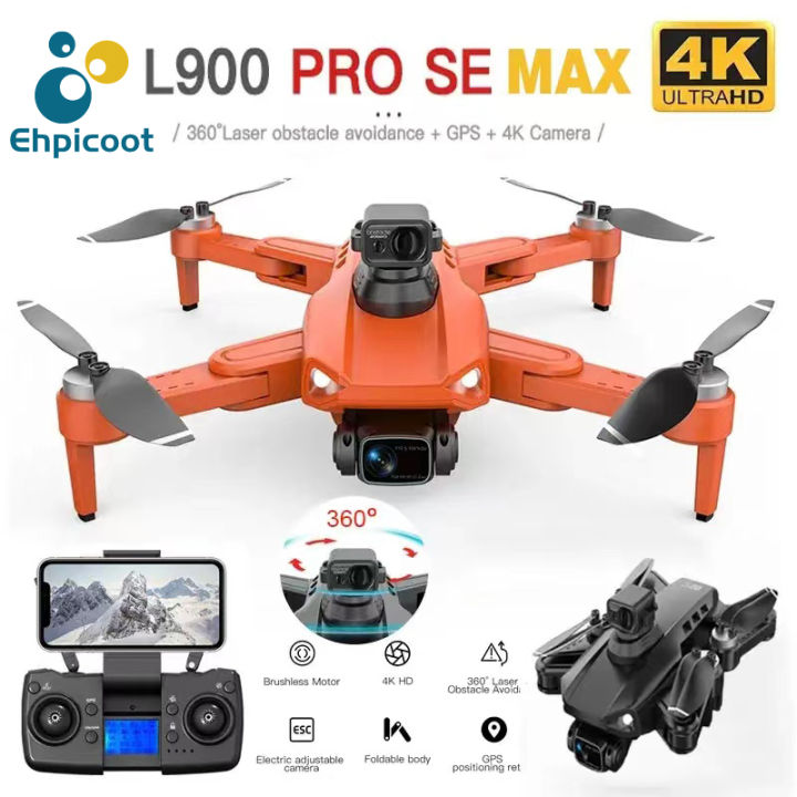 L900 PRO/SE/MAX GPS Drone 4K Professional HD Dual Camera Obstacle Avoidance Brushless Motor ...