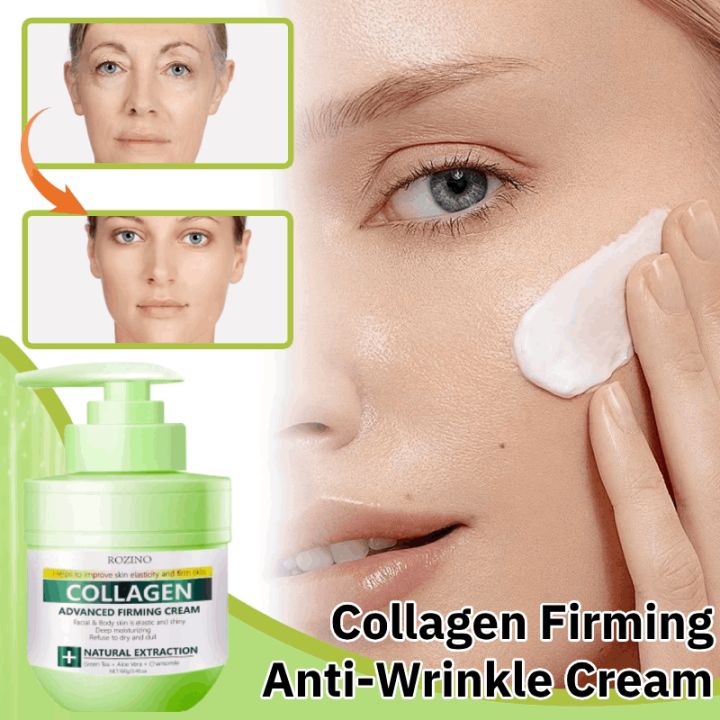 Collagen Firming Anti-Wrinkle Cream Deep Hydration Whitening Repair ...