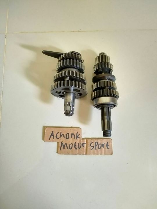 gigi rasio gigi susun gigi transmisi gearbox rasio Supra x lama old pnp ...