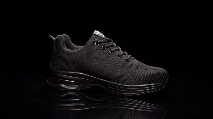 Air Cushion Work Safety Shoes For Men Women Breathable Work Sneakers ...