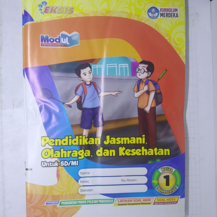 LKS SD MI PENJASKES PJOK KELAS 1 dan 4 SEMESTER 2 KURIKULUM MERDEKA ...