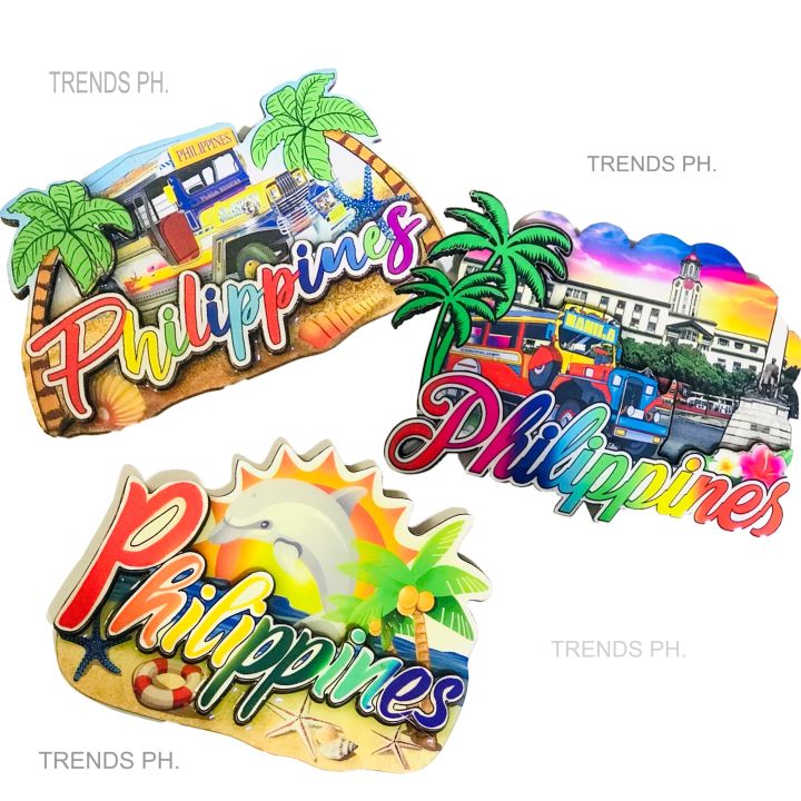 TrendsPH Philippines Full Magnetic Ref Magnet/Refrigerator Magnet ...