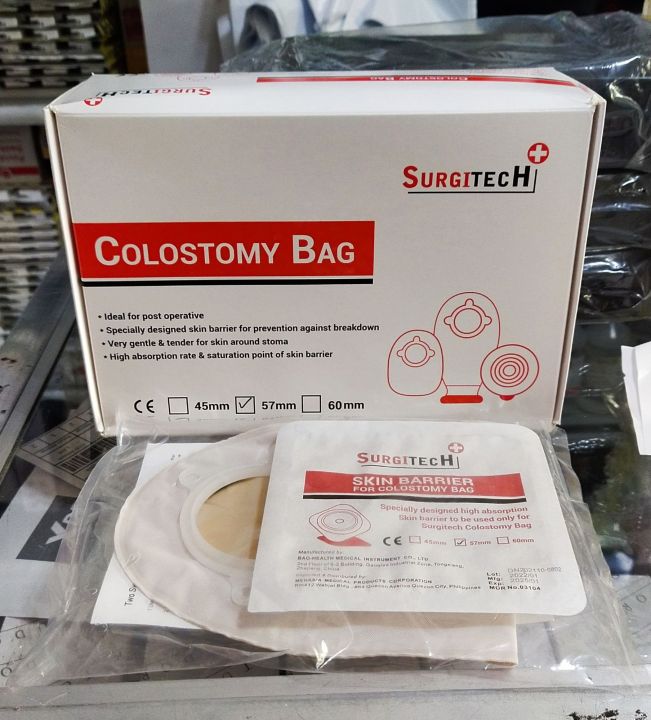 COLOSTOMY BAG (surgitech) | Lazada PH