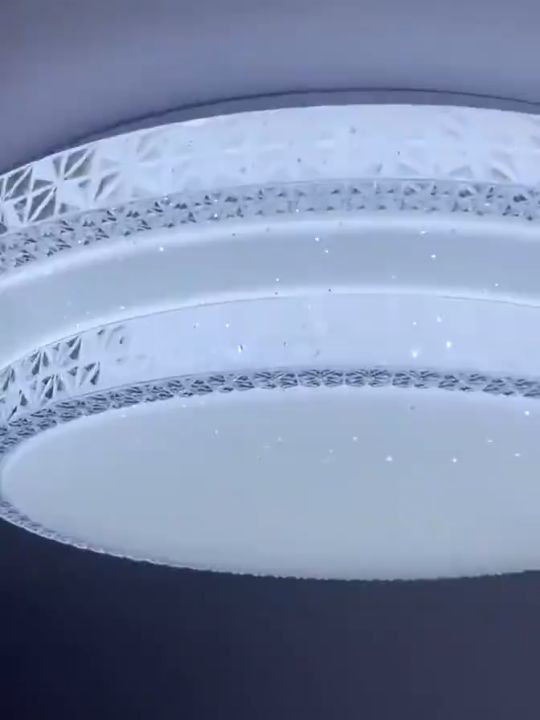 LED Ceiling Lights Modern Design 3Colors Dimming Diamond Children's ...