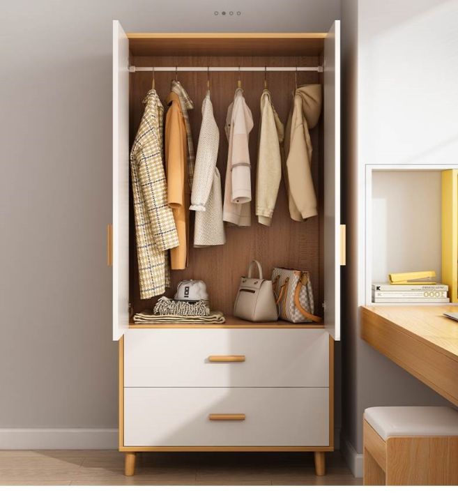 Package Installation Ultra Narrow Simple Children Bedside Wardrobe 60cm ...