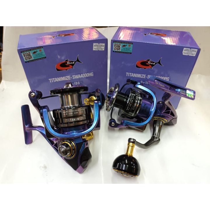 GTECH SALTWATER TITANIMIZE SWA FISHING REEL | Lazada