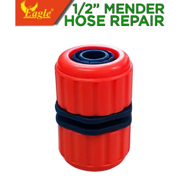 EAGLE 1/2 MENDER HOSE REPAIR PLASTIC PIPE HOSE CONNECTOR GARDEN JOINER ...