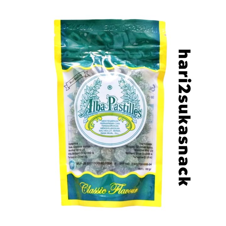 Permen Alba Pastilles Mint Jadul / Permen Minyak Kayu Putih | Lazada ...