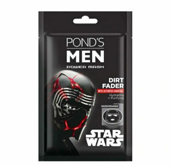 PONDS POND'S Men Dirt Fader Mask Masker Wajah Pria 20g | Lazada Indonesia