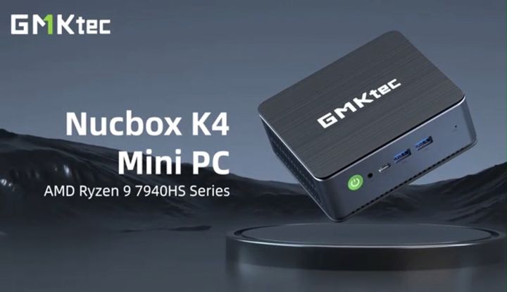 GMKtec K4 Mini PC AMD Ryzen 9 7940HS Max 5.2GHz DDR5 NVME PCIe4 SSD ...
