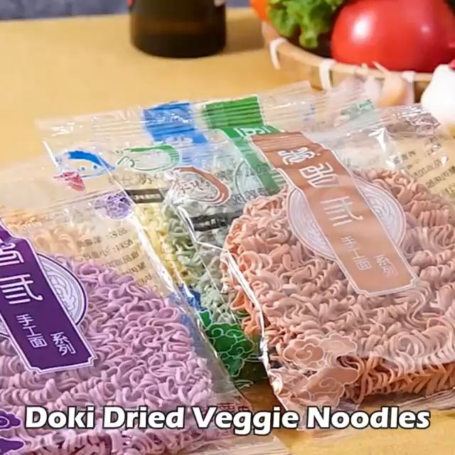DOKI VEGGIE NOODLES non-fried noodles veggie instant noodles vegetable ...