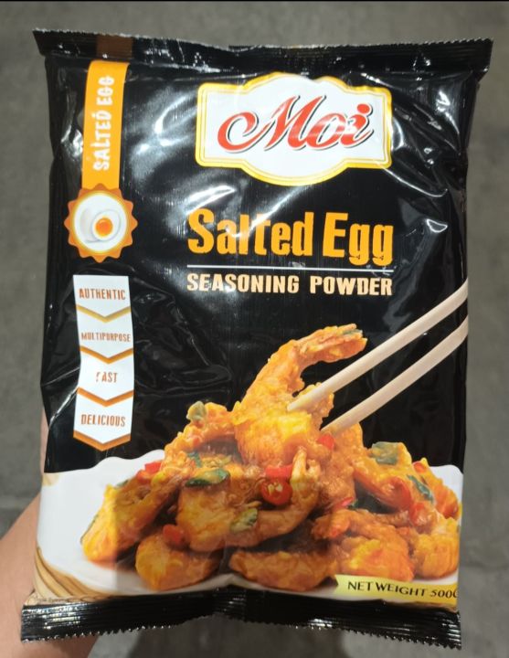 Moi Salted Egg Seasoning Powder 500g | Lazada PH