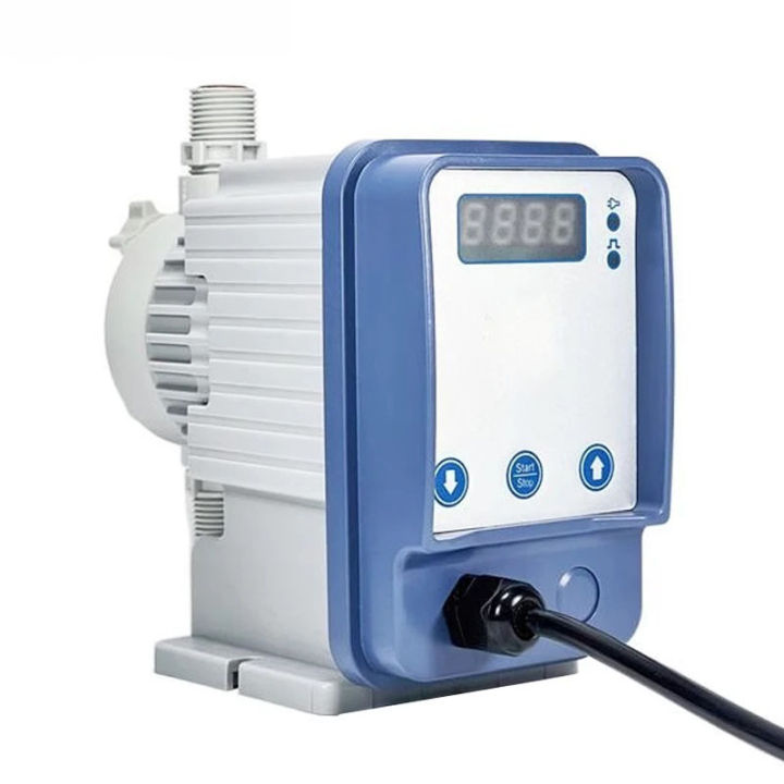 Water Treatment Liquid Micro-acid Chemical Chlorine Metering Dosing Pump Electromagnetic ...