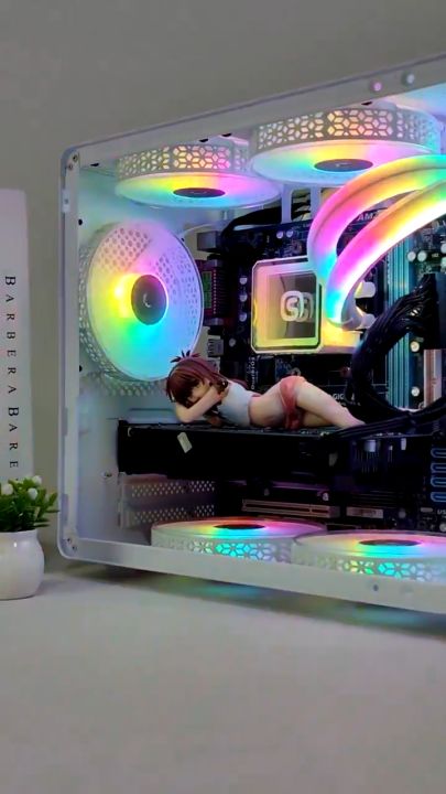 YGT V300 Mini Computer Case With Tempered Glass Micro-ATX/ITX Gaming PC ...