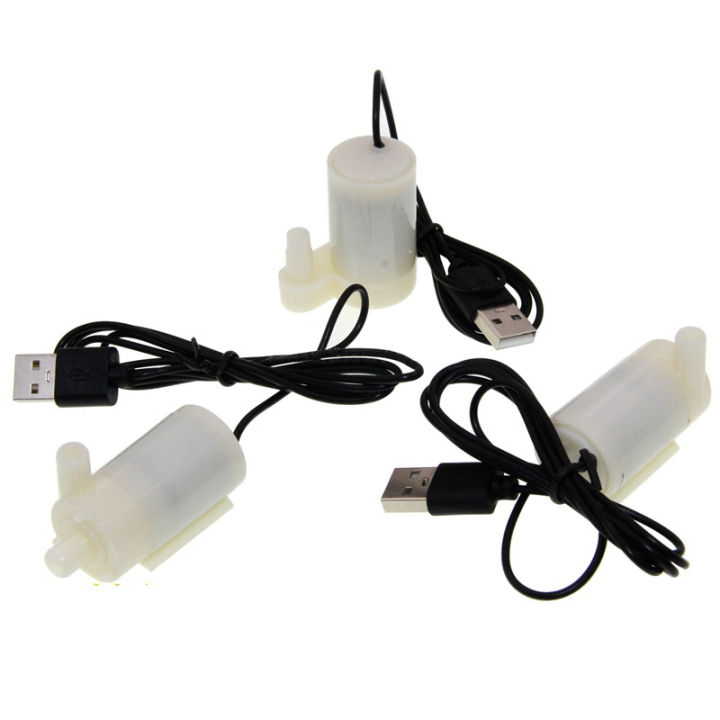 USB Micro Submersible Mini Water Pump for Fish Tanks Aquarium Fountain ...