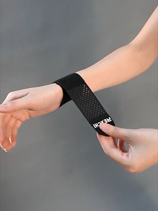 Hand Wrist Band Wrap Breathable Wristband Support Pelindung Pergelangan ...