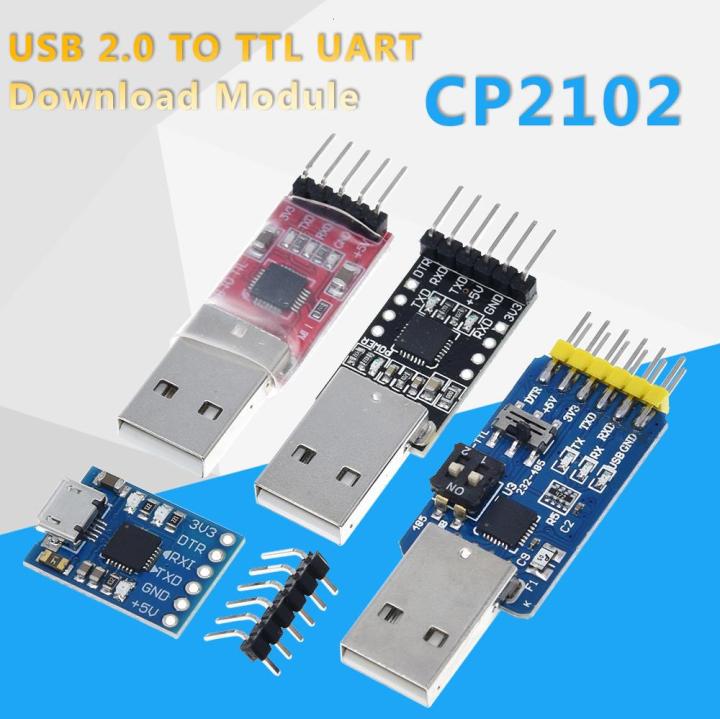 CP2102 USB 2.0 to UART TTL 5PIN Connector Module Serial Converter STC Replace FT232RL CH340G ...