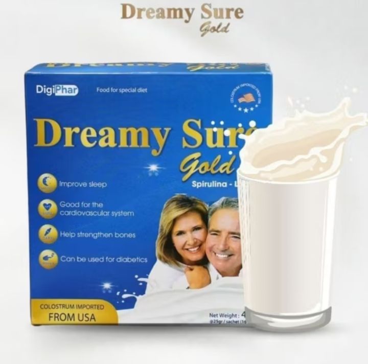 Dreamy Sure Gold Import Usa Susu Untuk Insomnia Dan Gangguan Tidur ...