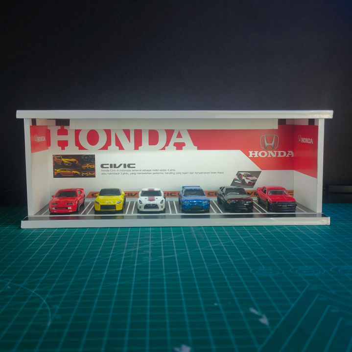 Diorama Garasi Diecast 1:64 Honda | Lazada Indonesia