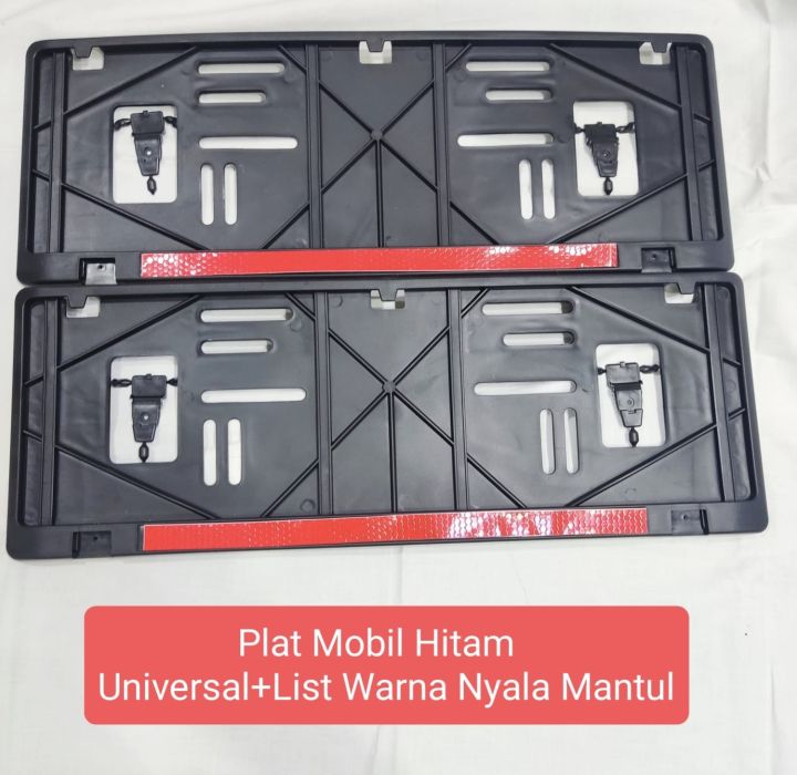 Tatakan Plat Nomor Mobil model Astra, Nyala Warna | Lazada Indonesia